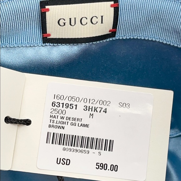 Gucci | Accessories | Gucci New With Tags Gg Logo Monogrammed Brown ...